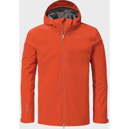 Schöffel SCHÖFFEL Herren Outdoorjacke "2L Jacket Ankelspitz M", orange, Gr. 56, Oberstoff: Aussenseite: 100% Polyester Futter: 100% Polyester, Jacken