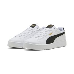Puma Damen Sneaker "Court Classico Sneakers Erwachsene", Gr. 45, bunt, Obermaterial: Synthetik, Textil; Futter: Textil; Innensohle: Textil;