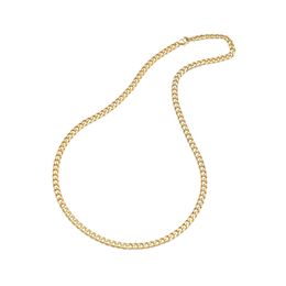 Firetti Damen Goldkette "Schmuck Geschenk Gold 585 Halskette Panzerkette", 45, Gelbgold 585, B: 3,3mm, gold, Gelbgold 585, B:3,3mm, Halsketten, Made