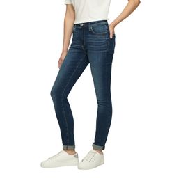 s.Oliver Damen Skinny-fit-Jeans "IZABELL", blau, Gr. 40, unifarben, Denim/Jeans, Obermaterial: 92% Baumwolle, 6% Polyester, 2% Elasthan, Jeans, im