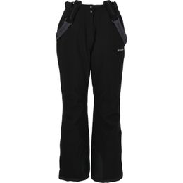 WHISTLER Damen Skihose "Portland Softshell", schwarz, Gr. 40, unifarben, 94% Polyester, 6% Elasthan, Hosen, wasserdicht durch 8000 mm Wassers&auml;ule