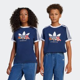 Jungen T-Shirt "LOOSE TEE", blau, Gr. 164, adidas originals, Obermaterial: 100% Baumwolle, Shirts