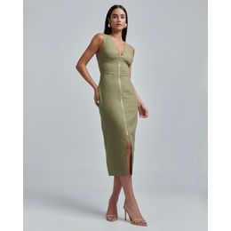 BWLDR Kleid 'Fran' Damen Gr&ouml;&szlig;e 44 khaki Winterkleid