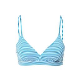 Protest Bikinitop 'MIXADAIR' Damen Gr&ouml;&szlig;e 75 blau / wei&szlig;