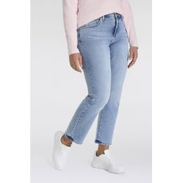 LEVI'S&reg; PLUS LEVI'S PLUS Damen 5-Pocket-Jeans "314 PL SHAPING", blau, Gr. 22, unifarben, Denim/Jeans, Obermaterial: 80% Baumwolle, 19% Polyester, 1% Elasthan,