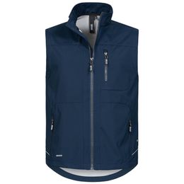 LPO Herren Funktionsweste "HAMTON II VEST MEN", blau, Gr. S, 97% Polyester; 3% Elasthan, Westen, auch in Großen Größen erhältlich