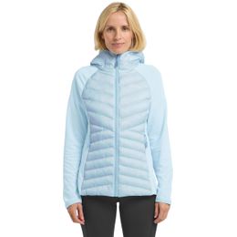Jack Wolfskin Damen Hybridjacke "ROUTEBURN PRO HYBRID W", blau, Gr. XXL, Obermaterial: 100% POLYESTER; Kontrast:93% POLYESTER, 7% Elastan;