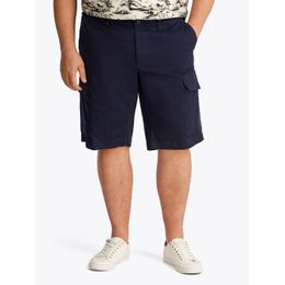 Tommy Hilfiger Big & Tall Herren Cargoshorts "BT-JOHN CARGO SHORT 1985-B", blau, Gr. 44, TOMMY HILFIGER BIG & TALL, Web, Obermaterial: 97% Baumwolle, 3% Elasthan, Hosen, Gro&szlig;e
