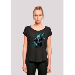 F4NT4STIC Damen T-Shirt "Marvel Black Panther Wild Sillhouette", schwarz, Gr. XS, Obermaterial: 100% Baumwolle, Shirts, Print