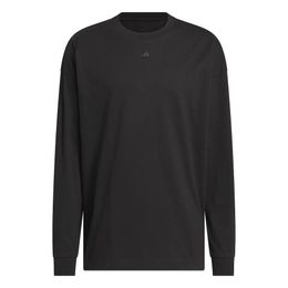 adidas Performance Funktionsshirt 'Basketball Long Sleeve (Gender Neutral)' Herren Größe XXL schwarz / weiß