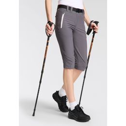 CMP Damen Trekkinghose, braun, Gr. 38, Obermaterial: 89% Polyester, 11% Elasthan, Hosen, Elastisch & Atmungsaktiv