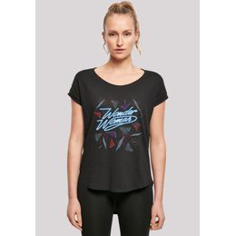 F4NT4STIC Damen T-Shirt "DC Comics Wonder Woman 84 80s Mix", schwarz, Gr. L, Obermaterial: 100% Baumwolle, Shirts, Print