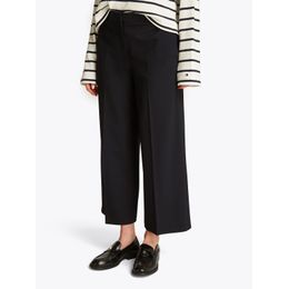 Tommy Hilfiger Damen Webhose "Low Normal Waist Bi-Stretch", schwarz, Gr. 34, unifarben, Web, Obermaterial: 65% Polyester, 28% Viskose, 7% Elasthan,