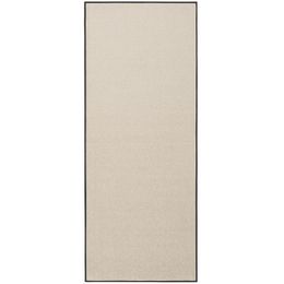Fu&szlig;matte, B:75cm H:7mm L:120cm, beige, wash+dry by Kleen-Tex, Kunstfaser, Au&szlig;enbereich, Teppiche, "Trend Uni, Schmutzfangmatte, waschbar",