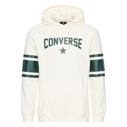 Converse Herren Kapuzensweatshirt, beige, Gr. S, unifarben, Jersey, Obermaterial: 100% Baumwolle, Sweatshirts