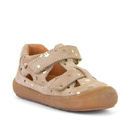 froddo Baby Sandale "Ollie Sandal", Gr. 19, gold, Leder, gl&auml;nzend, Schuhe, Klettschuh, Babyschuh, Sommerschuh mit Klettverschluss