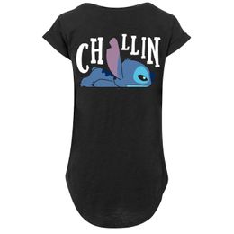 F4NT4STIC Damen T-Shirt "PLUS SIZE Disney Lilo And Stitch Stitch Backside", schwarz, Gr. XXL, Obermaterial: 100% Baumwolle, Shirts, Print