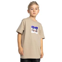 DC Shoes Jungen Shirttop "Metallic Star", beige, Gr. 14, [Hauptstoff] 75% Baumwolle, 25% Baumwolle, Tops