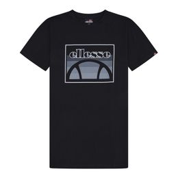 Ellesse Herren T-Shirt, schwarz, Gr. M, Obermaterial: 100% Baumwolle, Shirts