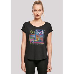 F4NT4STIC Damen T-Shirt "Genesis World Tour 78'", schwarz, Gr. L, Obermaterial: 100% Baumwolle, Shirts, Print