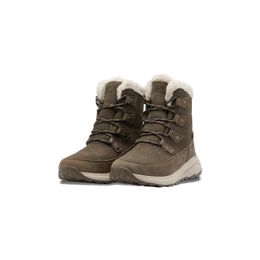Jack Wolfskin Damen Winterboots "DROMOVENTURE TEX HIGH W", Gr. 41, braun, Leder, Synthetik, Schuhe, Snowboots, Winterstiefel, Winterschuhe,