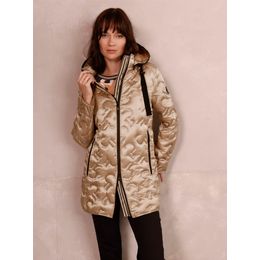 Damen Daunenjacke, beige, Gr. 36, CREATION L PREMIUM, unifarben, 100% Polyamid, F&uuml;llung:90% Daunen, 10% Federn, Jacken