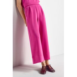 RICHROYAL Damen Culotte "2409 T Peach Culotte", pink, Gr. XS, Web, Obermaterial: 52% Modal, 42% Polyester, 6% Elasthan, Hosen, aus fester, gepeachter