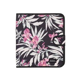 Strandtasche Roxy "What A Day", Damen, grau (anthrazit wind swept floral), 100% Polyester, Taschen