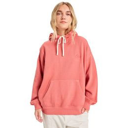 Kapuzensweatshirt Quiksilver "Essential", Damen, Gr. L, mineral rot, 100% Baumwolle, Sweatshirts