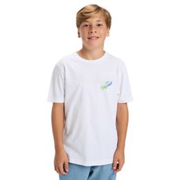 Quiksilver Jungen T-Shirt "Ev Star Ride"wei&szlig;, Gr. 8, 100% Baumwolle, Shirts