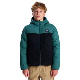 Funktionsjacke Quiksilver "Scaly Reversible", Jungen, Gr. 16, trekking grün, 100% Polyester, Jacken