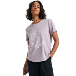 Oversize-Shirt Roxy "Oceanwave Regular Slub", Damen, Gr. S, nirvana, 60% Baumwolle, 40% Polyester, Shirts