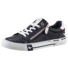 Mustang Shoes Sneaker, weicher Schaftrandpolsterung, Freizeitschuh, Halbschuh, Schnürschuh