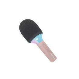 Carletto Spielzeug - KIDYWOLF - Mikrofon Bluetooth mit Licht rosa | Gr.: onesize