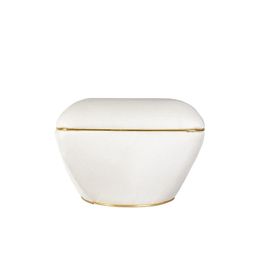 Kayoom Hocker Contessa in elfenbein - gold | Gr.: onesize