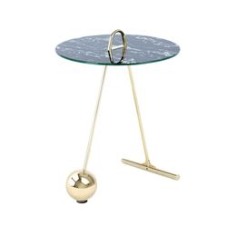 Kayoom Beistelltisch Pendulum in gold - schwarz | Gr.: onesize