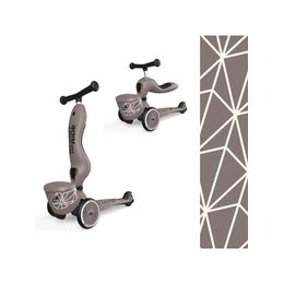 Scoot & Ride Highwaykick 1 Lifestyle - Farbe: brown lines | Gr.: onesize