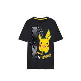 Pokémon Pokémon Pikachu T-Shirt Kinder Jungen Oberteil Shirt in Schwarz | Gr.: 110/116