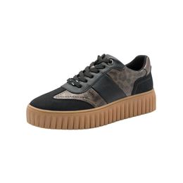 Marco Tozzi Sneaker in BLACK/LEO | Gr.: 41