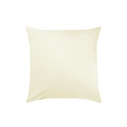 Traumschlaf Bettw&auml;sche Basic Single Jersey Kissenbezug in natur | Gr.: 80 x 80 cm