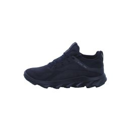 Ecco Sportliche Schnürschuhe in Schwarz | Gr.: 44