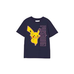 Pokémon Pokémon Pikachu T-Shirt Kinder Mädchen Oberteil Shirt in Schwarz | Gr.: 134/140