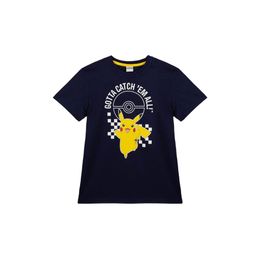Pok&eacute;mon Pok&eacute;mon Pikachu T-Shirt Kinder Jungen Oberteil Shirt in Schwarz | Gr.: 122/128