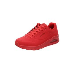 Skechers Schnürschuh in rot | Gr.: 43