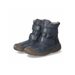 bisgaard Leder-Winterboots in Dunkelblau | Gr.: 23