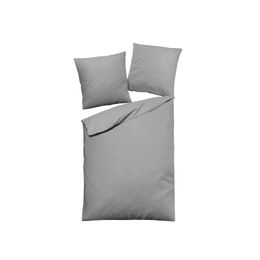 Traumschlaf Bettw&auml;sche Classic in silber | Gr.: 40 x 80 cm