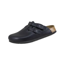 Birkenstock Leder-Clogs "Kay" in Schwarz | Gr.: 36