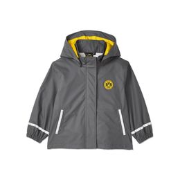 BVB Regenjacke f&uuml;r Baby-Kleinkinder in Grau | Gr.: 110