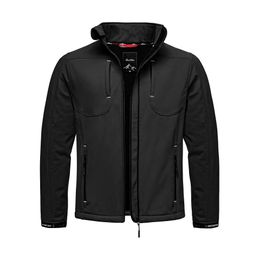 Amaci&Sons Amaci&Sons Softshelljacke VISALIA in Schwarz | Gr.: L