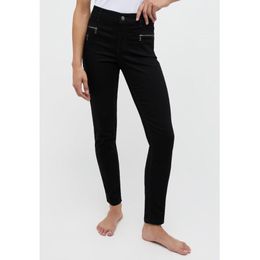 Angels Jeans Jeans MALU ZIP in Schwarz | Gr.: W38/L28
